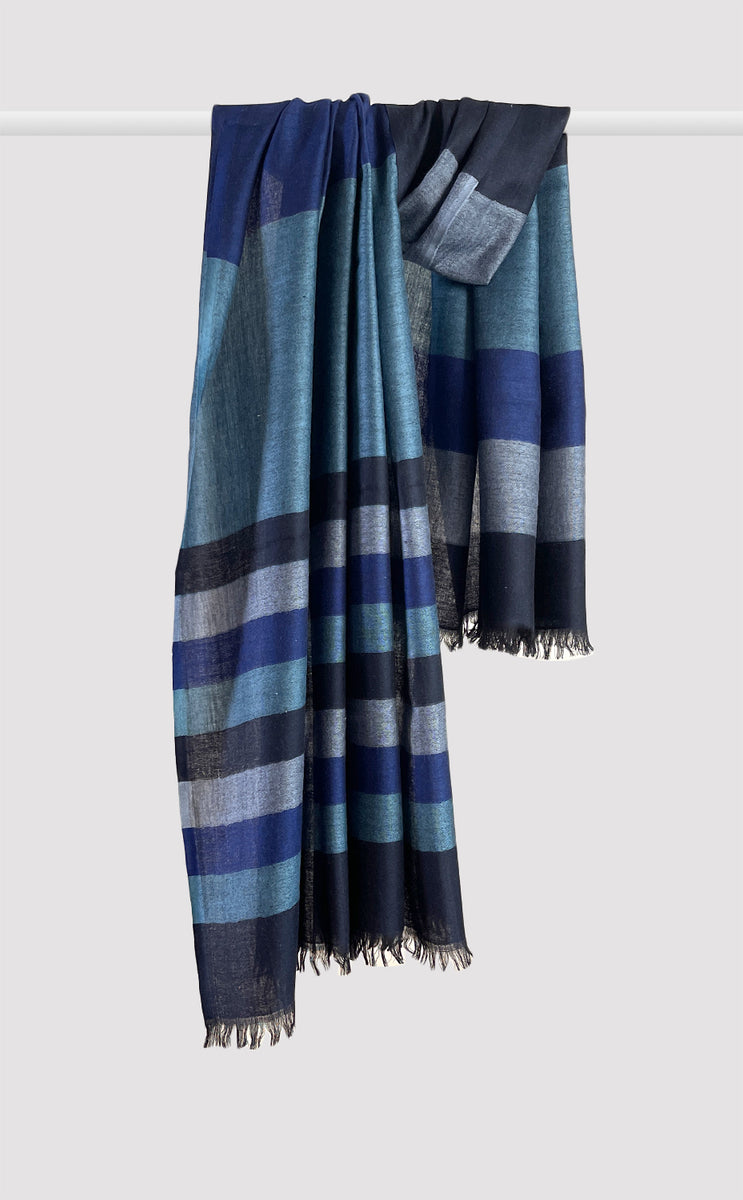 Ocean Merino Shawl | Fine Merino Wool Shawl | Shawls & Stoles – The ...