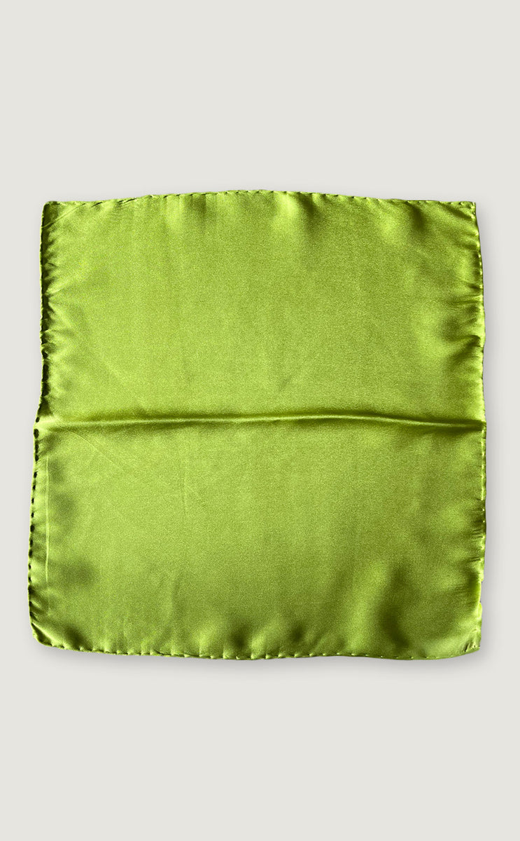 Kelly | Pocket Square | 100% Silk – The Yarn Story